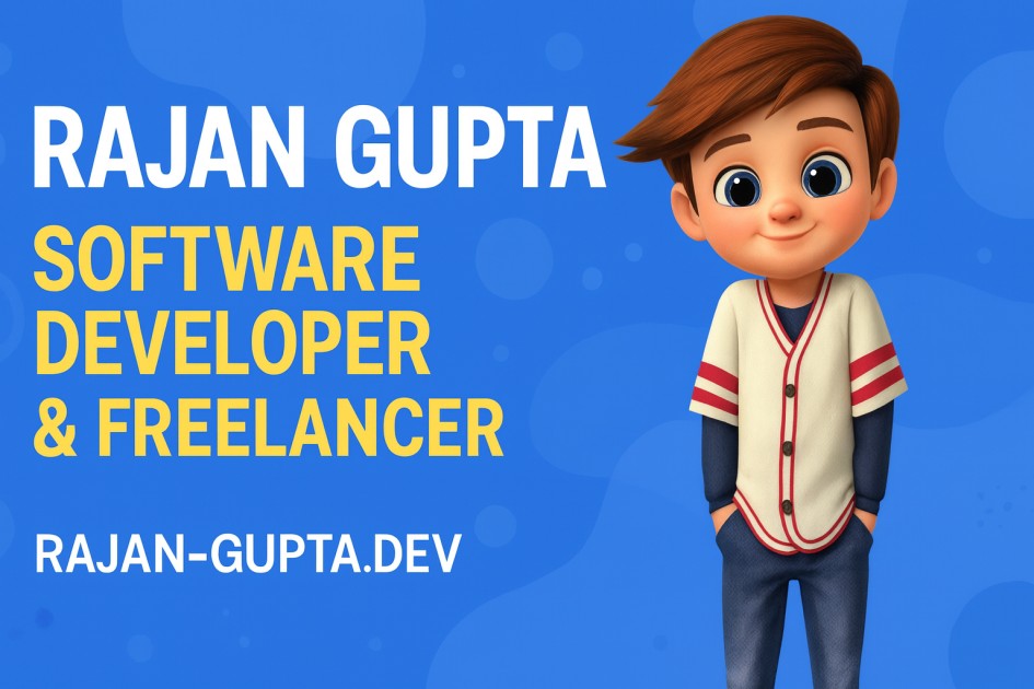 Rajan Gupta | Software Developer & Freelancer